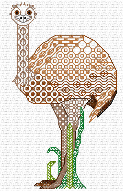 Blackwork embroidery Sea Turtle | DoodleCraft Design | DoodleCraft Design