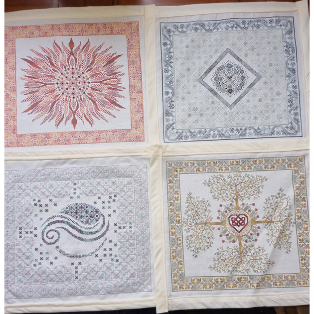 Blackwork embroidery 'Elements in Blackwork' - FULL COLLECTION ...