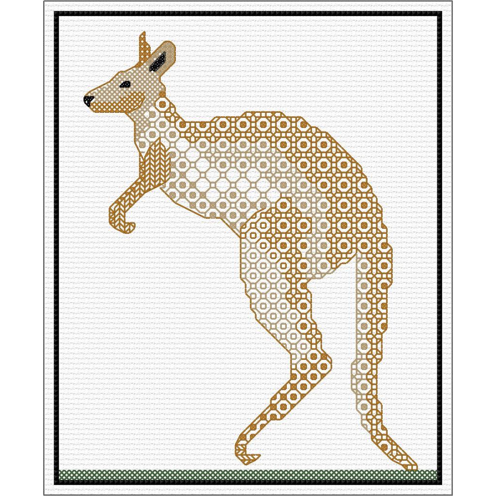 Blackwork embroidery Koala | DoodleCraft Design | DoodleCraft Design