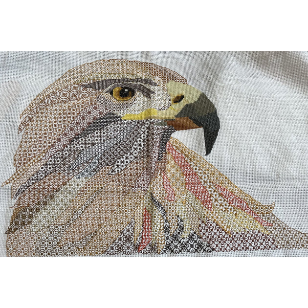 Blackwork embroidery - Golden Eagle| DoodleCraft Design | DoodleCraft ...